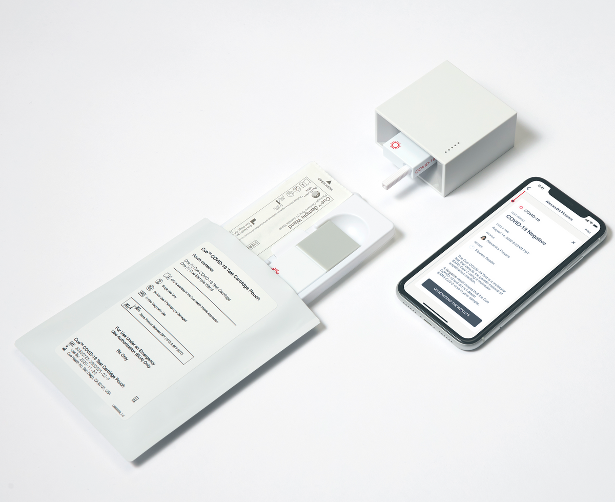 Cue Health COVID‑19 Rapid Molecular Test 10-Pack (Over-The-Counter Use ...