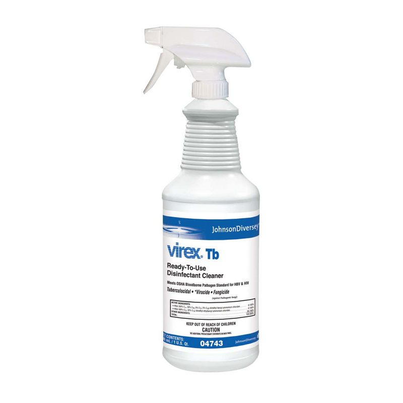 Virex Disinfectant Spray • Case of 12 - 32 fl. oz. bottles (Only Avail ...